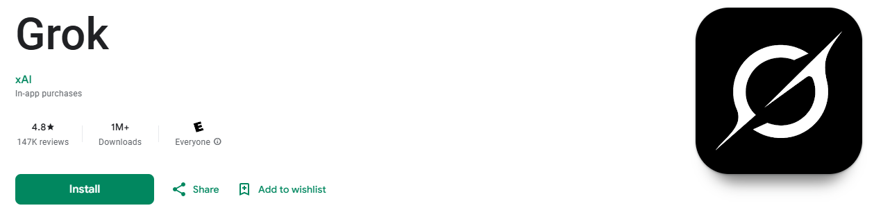 Official Grok AI App Now Available on Android - Grok AI